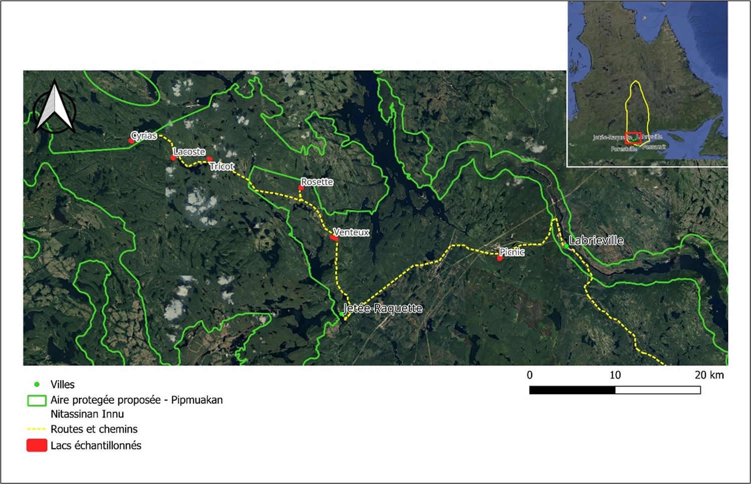 Galerie photos de la campagne de terrain à Pessamit